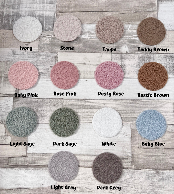 Small Individual Bouclé Cloud Wall Hanging Decoration – Nursery Decor ...